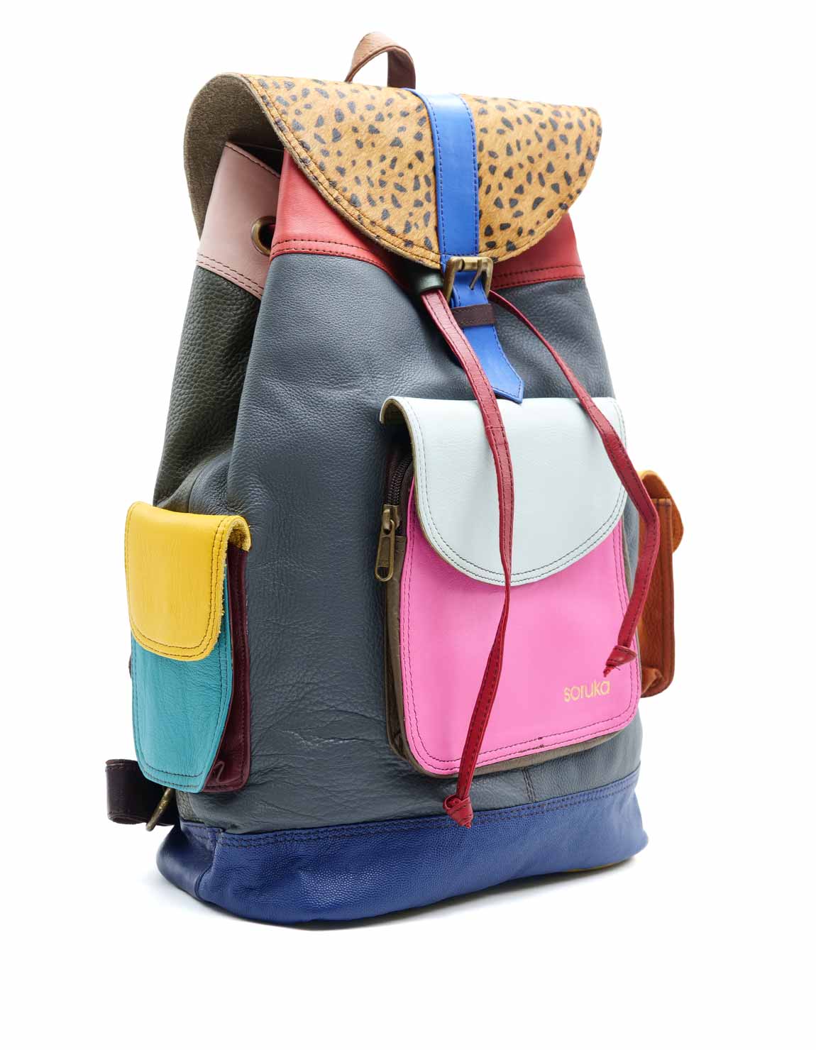 Recycled Leather Backpacks | Soruka USA